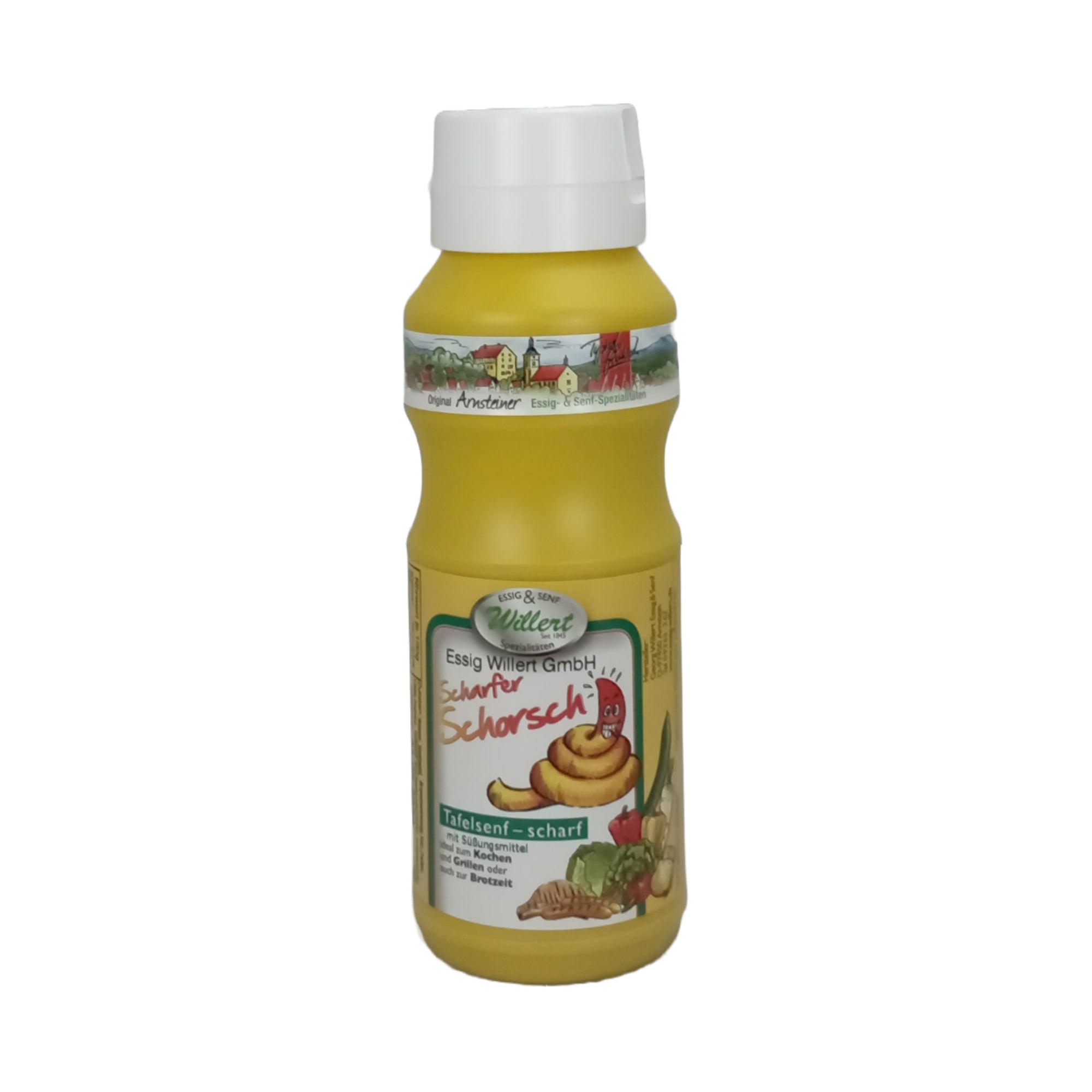 Willert Scharfer Schorsch Tafelsenf scharf 500ml – Schäfer Gewürze